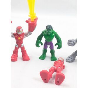 Hasbro | Toys | Hasbro Imaginext Marvel Iron Man And Hulk Figures Of 6 ...